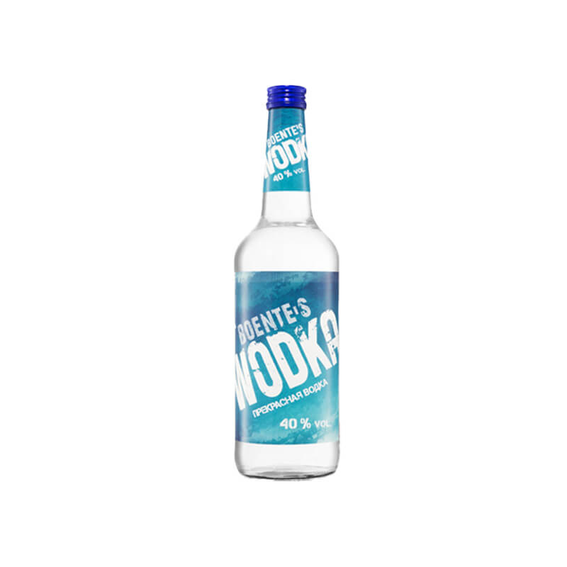 Wodka kaufen | Kristallklarer Wodka 40% | Privatbrennerei Boente